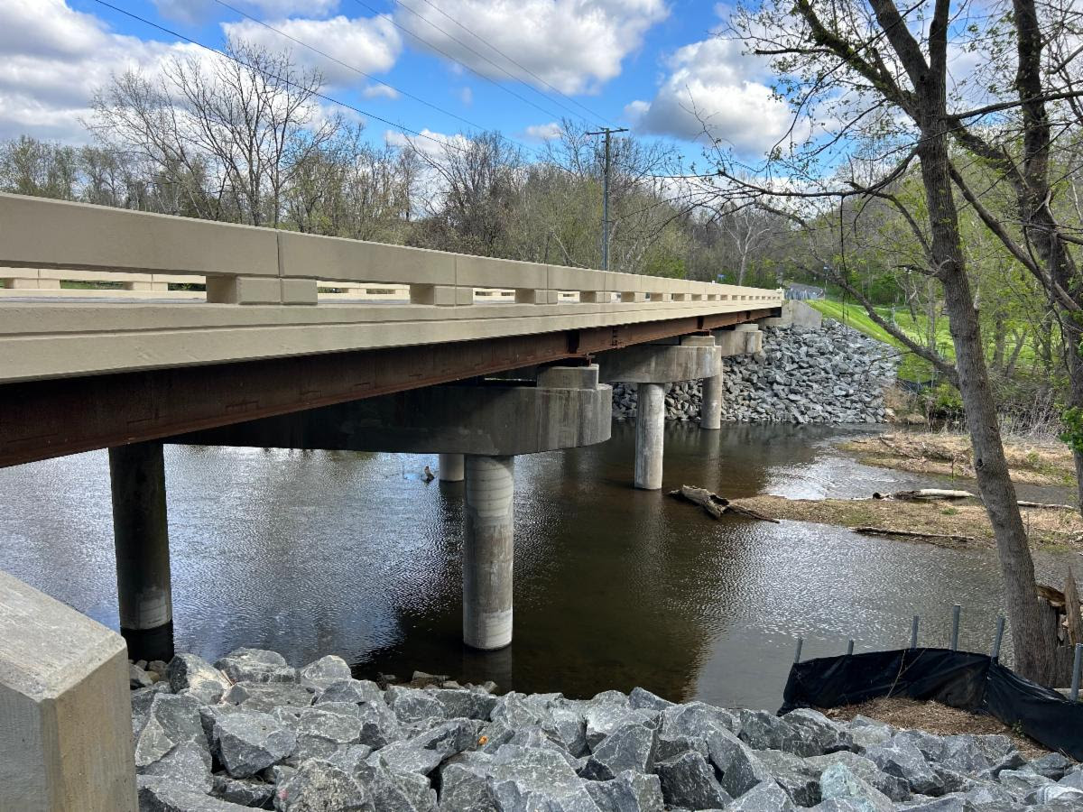 Rehabilitation of St Louis Road over Goose Creek bridge is completed ...