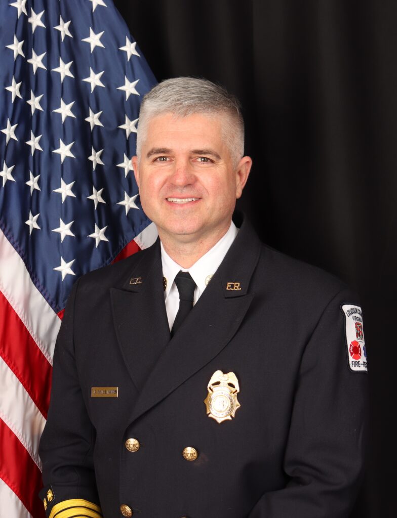 James Williams is Loudoun County Combined Fire & Rescue System Chief ...