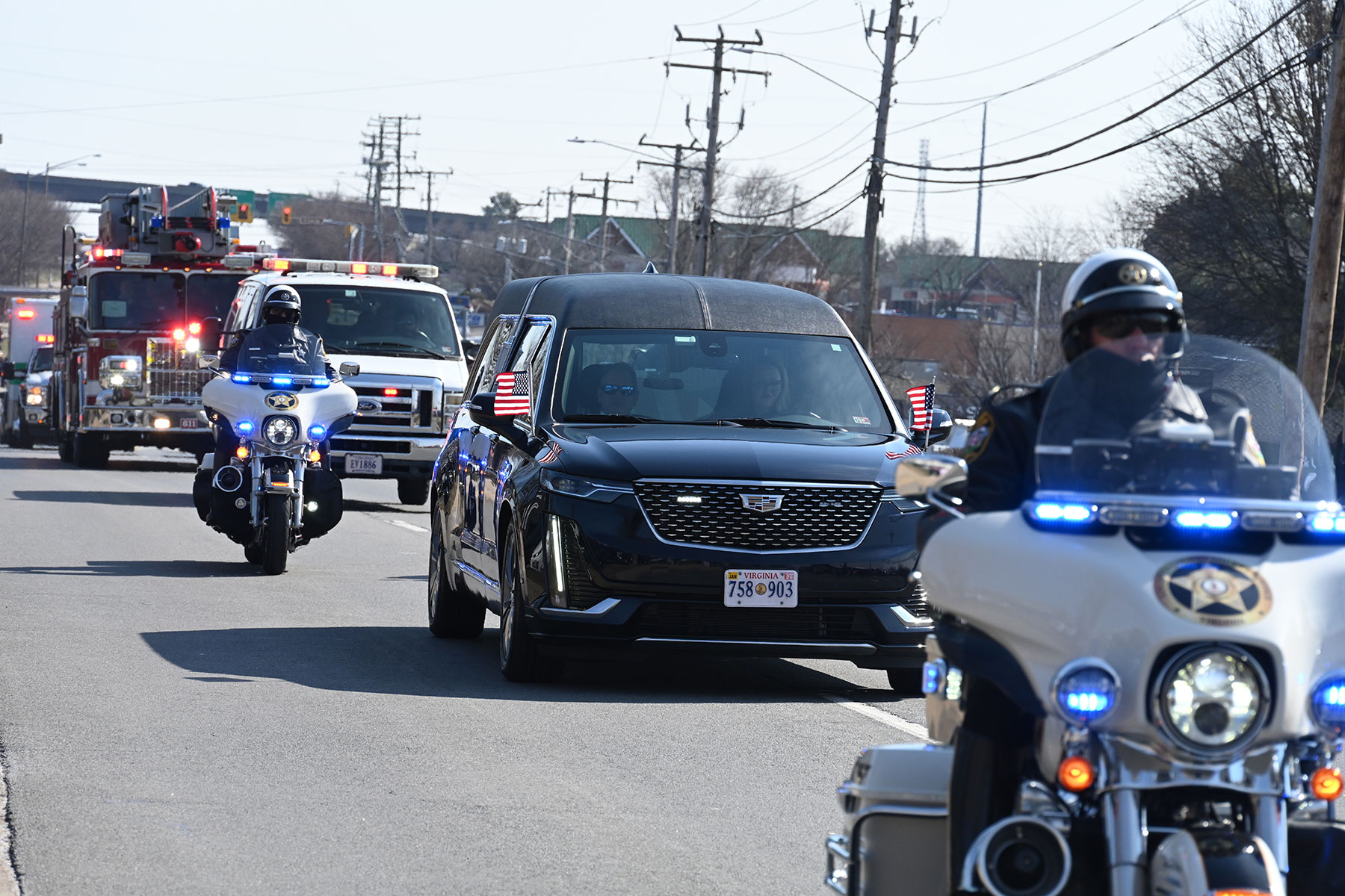 Procession and funeral information for fallen firefighter Trevor Brown ...